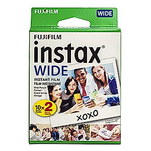 Fujifilm Instax Wide Film for Fuji Instax Wide Camera & Printer (5 Pack) (5 Items)