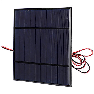 Solar Panel Polysilicon 4.5W Solar Panel High Conversion Efficiency Windproof Snowproof Outdoor Solar Charger 5V
