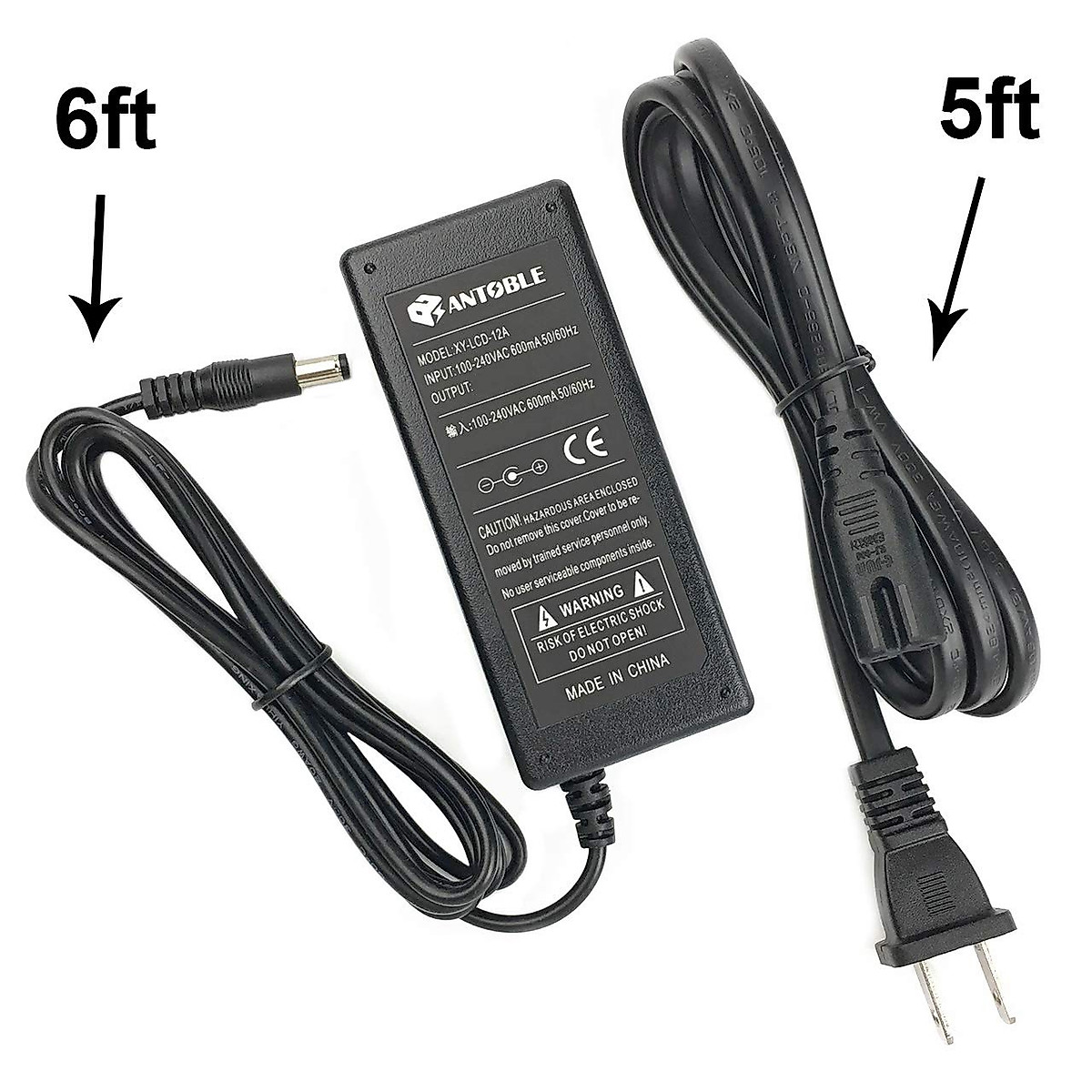 11ft Cord AC/DC Adapter for OPI LED Lamp GC900 GL900 Model PS 1065-300T2B200 O.P.I PA1065-294T2B200 Opt 29V 29.5V Charger Power Supply