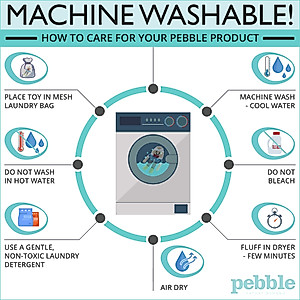 Pebble | Handmade Dinosaur - Blue | Organic Cotton | Crochet | Fair Trade | Pretend | Imaginative Play | Stegosaurus | Machine Washable