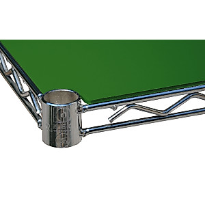 2 Pack of 24" Deep x 60" Wide Green Shelf Liner