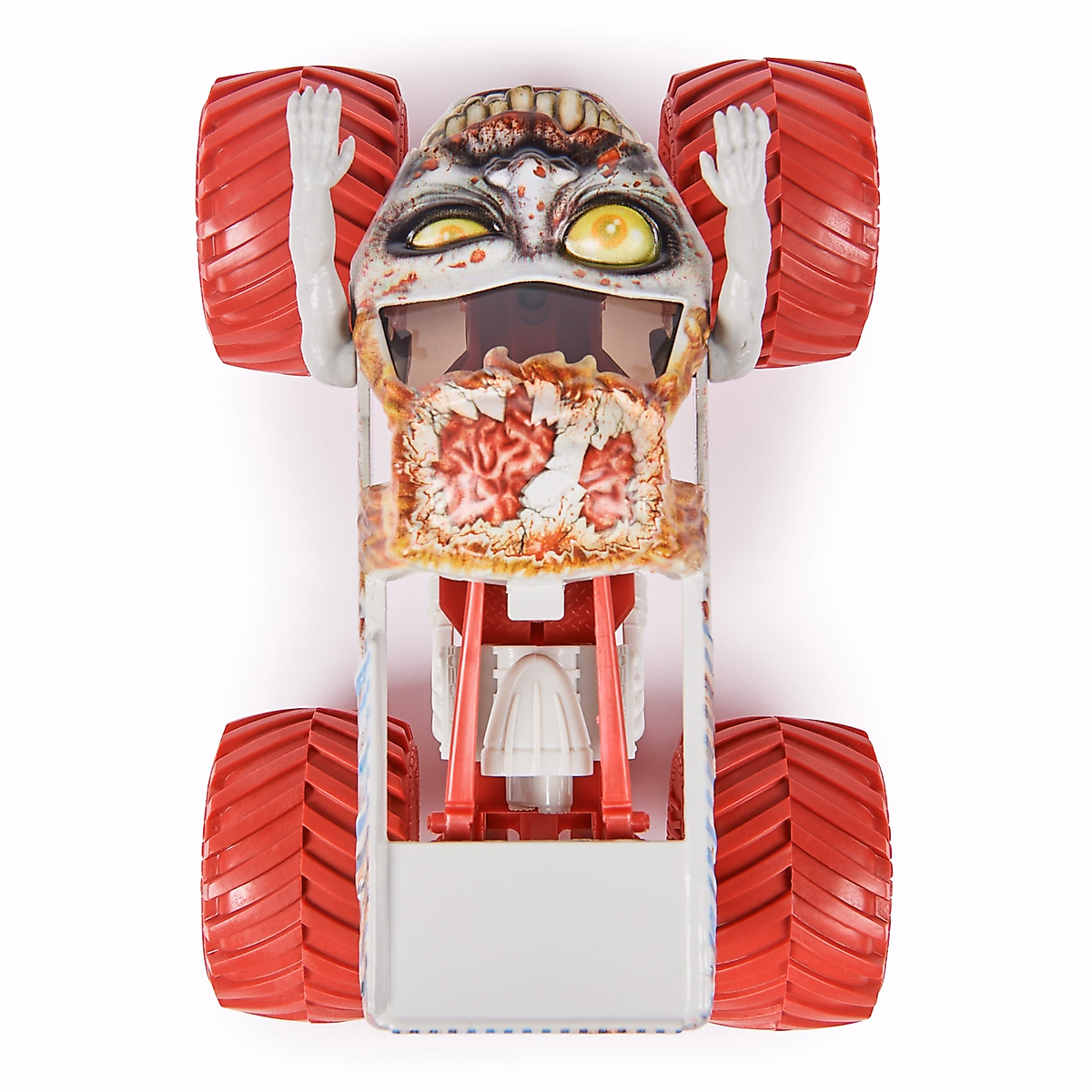 Monster Jam, Official Zombie Monster Truck, Collector Die-Cast Vehicle, 1:24 Scale, Kids Toys for Boys and Girls Ages 3 and up