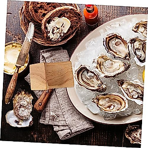 VOSAREA 1pc Handguard Seafood Opener Tool Oyster Shucking Hand Guard Non- Slip Oyster Knife Decorating Tools Cookie Decorating Tools Kitchen Utensil Set Hand Protector Kitchen Gadget Tray