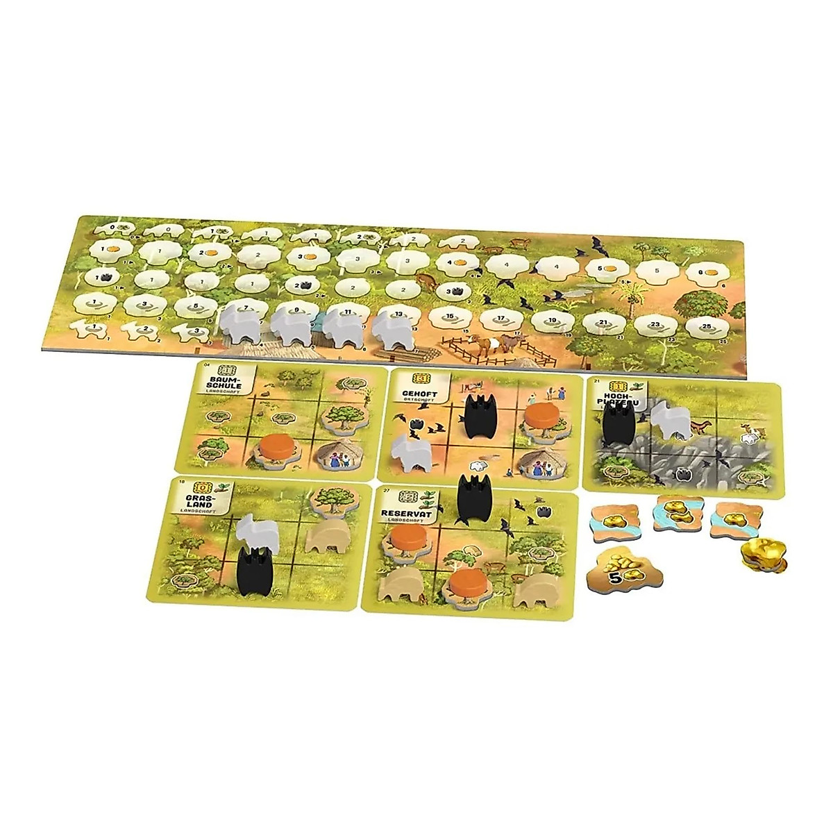 Atiwa Board Game | Fruit Bat Farming Game | Worker Placement Strategy Game | Resource Management Game for Kids and Adults | Ages 12+ | 1-4 Players | Avg. Playtime 90 Minutes | Made by Lookout Games