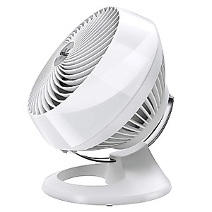 Vornado 660 Large Whole Room Air Circulator Fan with 4 Speeds and 90-Degree Tilt, 660-Large, White & 184 Whole Room Air Circulator Tower Fan, 41", 184-41", Black