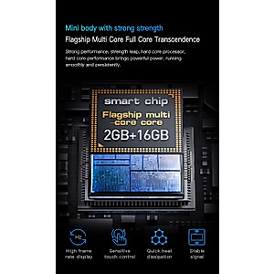 roiesvry Mini Smartphone, XS15 3.0 Inch Small Phone Quad Core 2GB+16GB 5.0MP Dual SIM 1000mAh Android Mini Phones Unlocked 3G Mobile Phone (Blue)