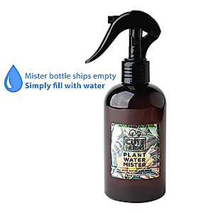 Cute Farms Orchid Plant Food Fertilizer Mist (8 oz. Spray Bottle + ONE Water Mister)