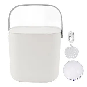 Countertop Dishwasher, 18W Portable Dishwasher with 5L Built in Water, Turbine Mini Washing Machine for Home, Business, Travel, College Room, RV (White)