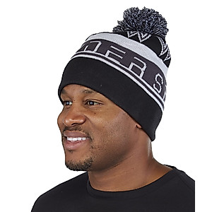 Spyder Men's Icebox Hat, Black, One Size
