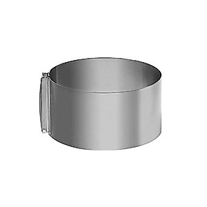 SENREAL Stainless Steel Adjustable Cake Mousse Mould Baking Decor Mold Ring (cake ring)