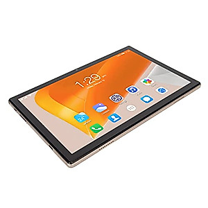 FOLOSAFENAR 2 in 1 Tablet, Octa Core CPU 10.1 Inch Tablet Dual SIM Dual Standby 100‑240V for Travel (US Plug)