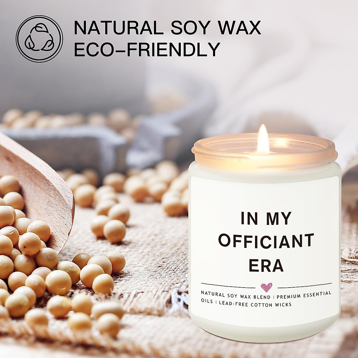 Officiant Gifts for Wedding Day, Wedding Officiant Gift, Gifts for Wedding Officiant - Scented Candles, Best Officiant Ever Gift, Officiant Proposal Gift