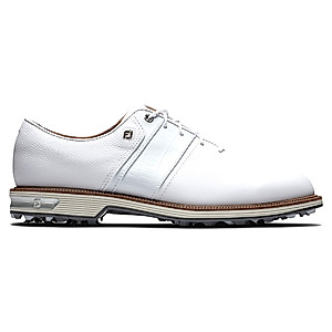 FootJoy Men's Premiere Series-Packard Golf Shoe, White/White, 7 Wide
