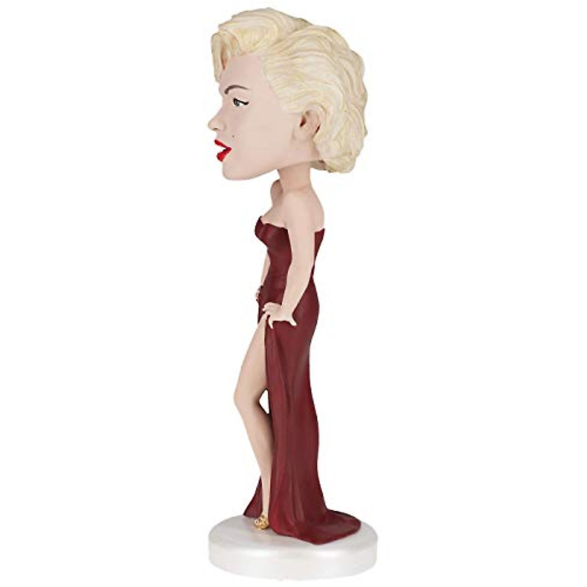 Royal Bobbles Marilyn Monroe Bobblehead, Premium Polyresin Lifelike Figure, Unique Serial Number, Exquisite Detail