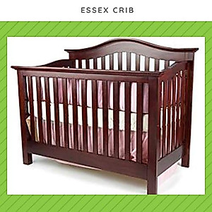 Toddler Bed Safety Guard Rail for Munire & Echelon Convertible Cribs (Cherry)