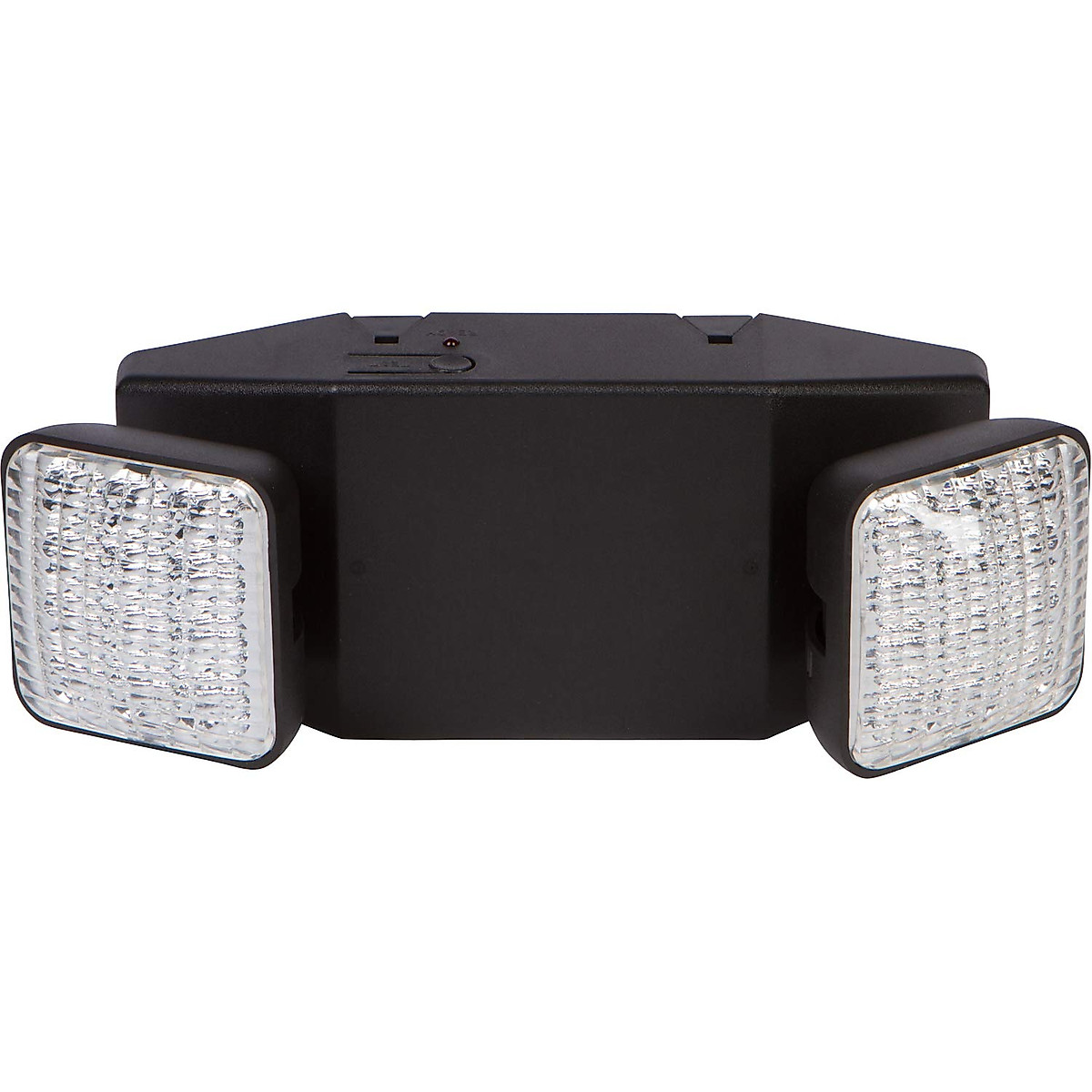 Morris 73427 Square Head LED Emergency Light, High Output Remote Capable, Black