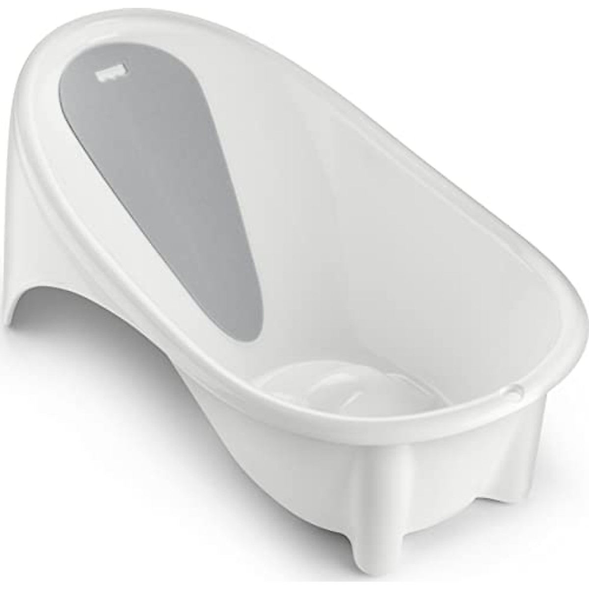 Fisher-Price Baby To Toddler Bath Simple Support Tub with Built-In Foam Head-And-Backrest For Newborns
