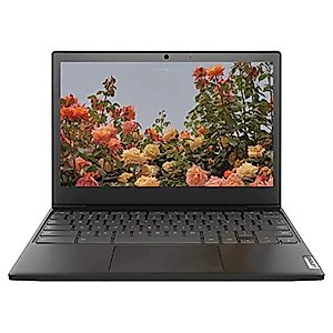 Lenovo Chromebook 3 11.6" HD (1366 x 768) Chromebook Business Laptop PC, AMD A6-9220C up to 1.8 GHz, 4GB DDR4, 32GB eMMC, Webcam, Bluetooth, Chrome OS, EAT 64GB SD Card, Onyx Black