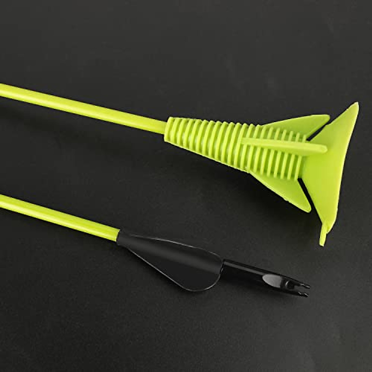 AMEYXGS Archery 27" Fiberglass Sucker Arrows Youth Arrow Safe Suction Cup Arrows for Youth Children Practice Archery (6)
