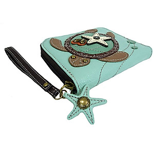 Chala Sea Turtle Zip-Around Wallet/Wristlet