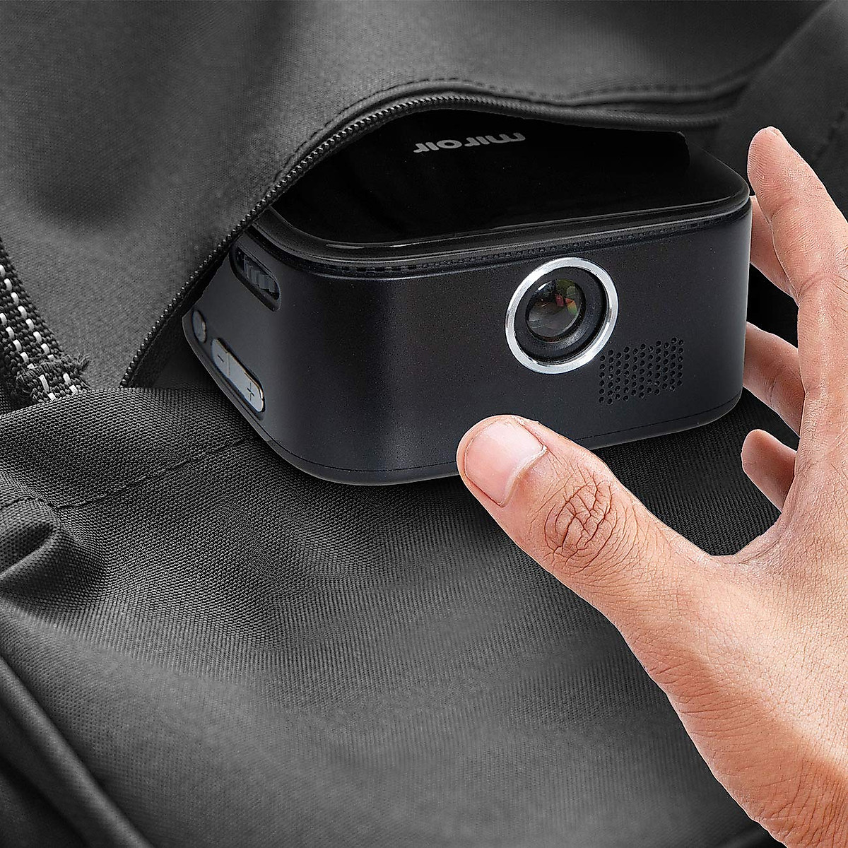 M29 Portable Projector - Rechargeable Battery - Home and Outdoors (Renewed Premium)