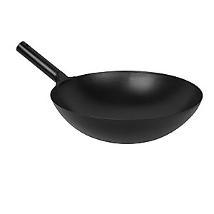 Carbon Steel Peking Pow Wok, 16-Inches