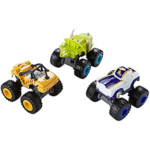 Fisher-Price Nickelodeon Blaze & The Monster Machines, 3 Pack Die-Cast Pack #2