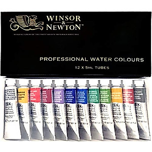 Windsor & Newton Artists Water 5ML Tube 12C Set (Japan Import)