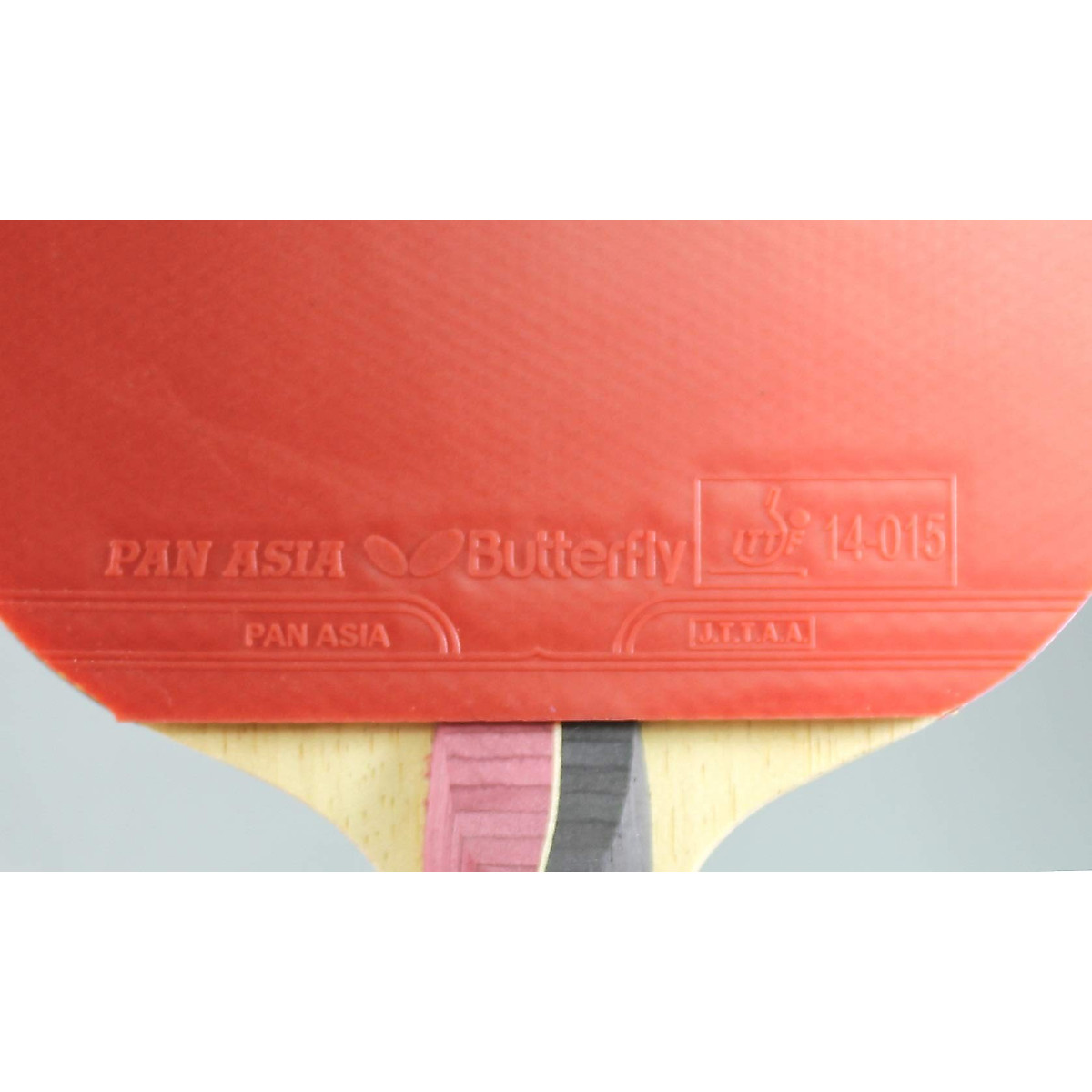 Butterfly Nakama S-5 Table Tennis Racket - Carbon Blade - Pan Asia 2.1mm Rubbers - ITTF Approved