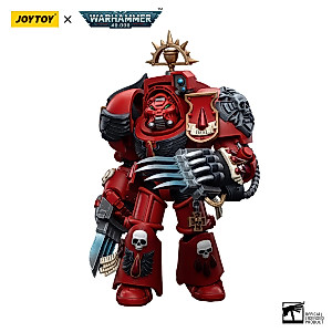 Joytoy 1/18 Action Figure Warhammer 40k Mecha 5.3in High Model Toy Blood Angels Assault Terminators Brother Tyborel