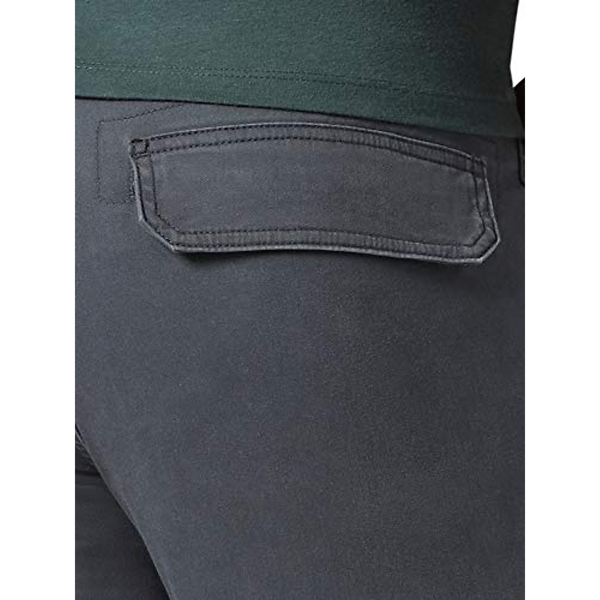 Wrangler Authentics mens Regular Tapered Cargo Pants, Pewter, 32W x 30L US