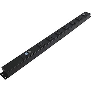 24” 6 Outlets Hardwired Power Strip, ALCI, USB