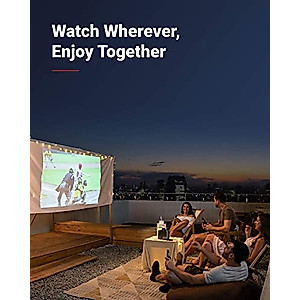 Nebula by Anker Mars II Pro 500 ANSI Lumen Portable Projector with Anker Nebula Mars 2 Universal Tripod 3 Feet Black – Tripods