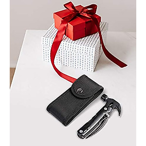 Multitool Hammer 12 in 1 Survival Multi Tool Camping Accessories, Stocking Stuffers for Men, Dad, Husband, Boyfriend, Cool Gadgets Christmas Gifts for Handyman, Carpenter, Craftsman