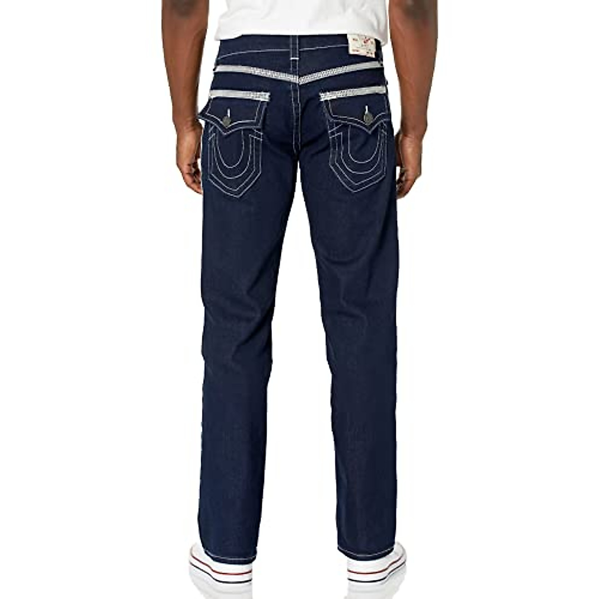 True Religion Men's Sn Ricky Flap Flatlock, 2S Body Rinse