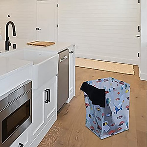 Lily queen Recycle Organizer Bin Bags for Kitchen Home Trash Cans Sorting Bins Waterproof 10 Gallons Set of 2