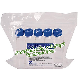 TC Treated Flasks, 250ml, Vented, Growth Area: 75.0cm2, 5 per Sleeve, 100 Flasks/Unit