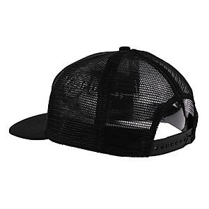 Jeep Premium 7 Panel Flatbill Snapback Patch Logo Hat for Men Heather Grey/Black