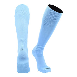 Champion Over the Calf Baseball Socks (Columbia Blue, Medium)