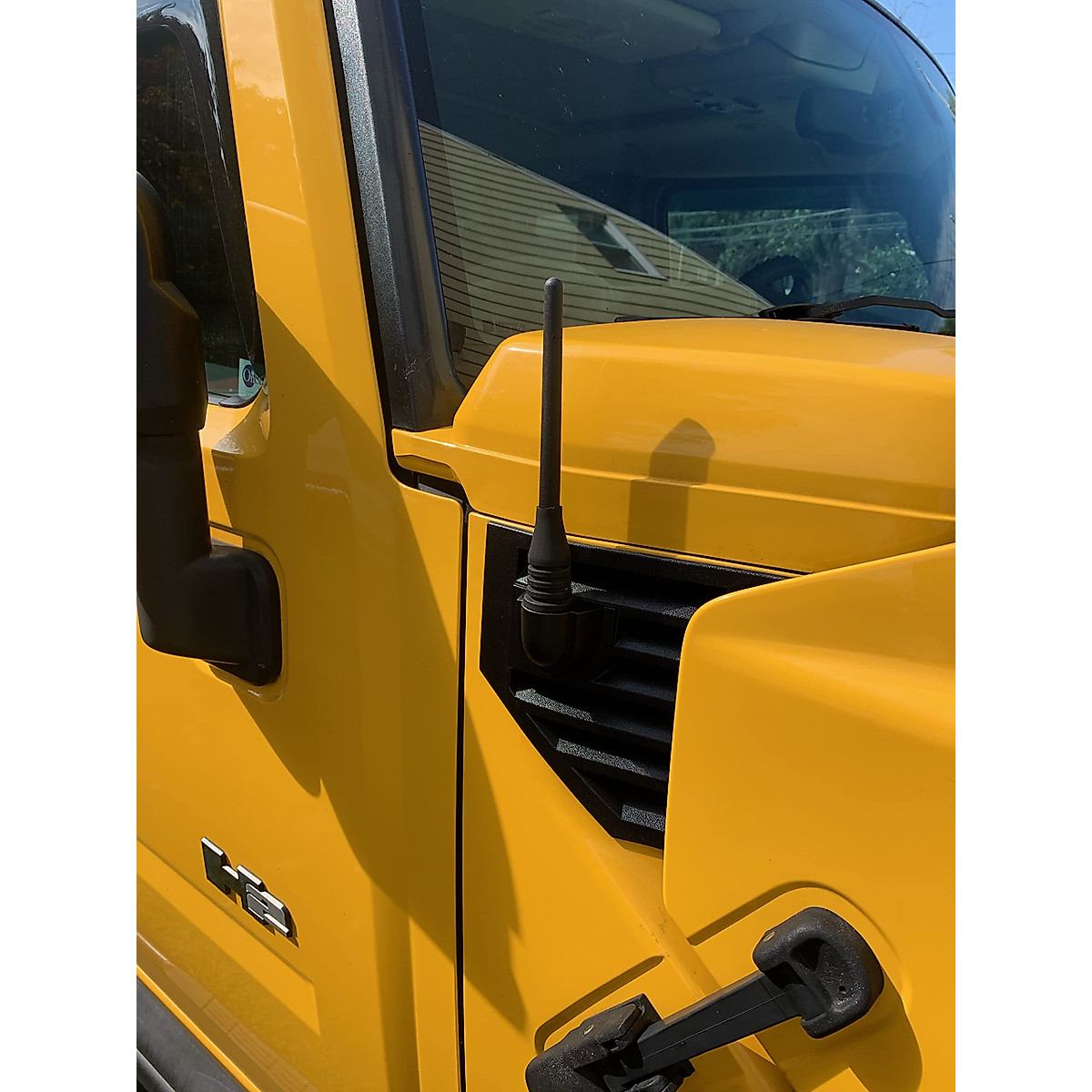 AntennaMastsRus - The Original 6 3/4 Inch is Compatible with Hummer H2 (2003-2009) - Short Rubber Fender Antenna - Reception Guaranteed - German Engineered - Internal Copper Coil