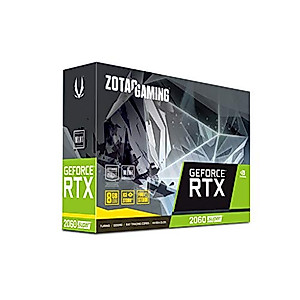 ZOTAC GAMING GeForce RTX 2060 SUPER MINI 8GB GDDR6 256-bit 14Gbps Gaming Graphics Card, Ice Storm 2.0, Super Compact, ZT-T20610E-10M