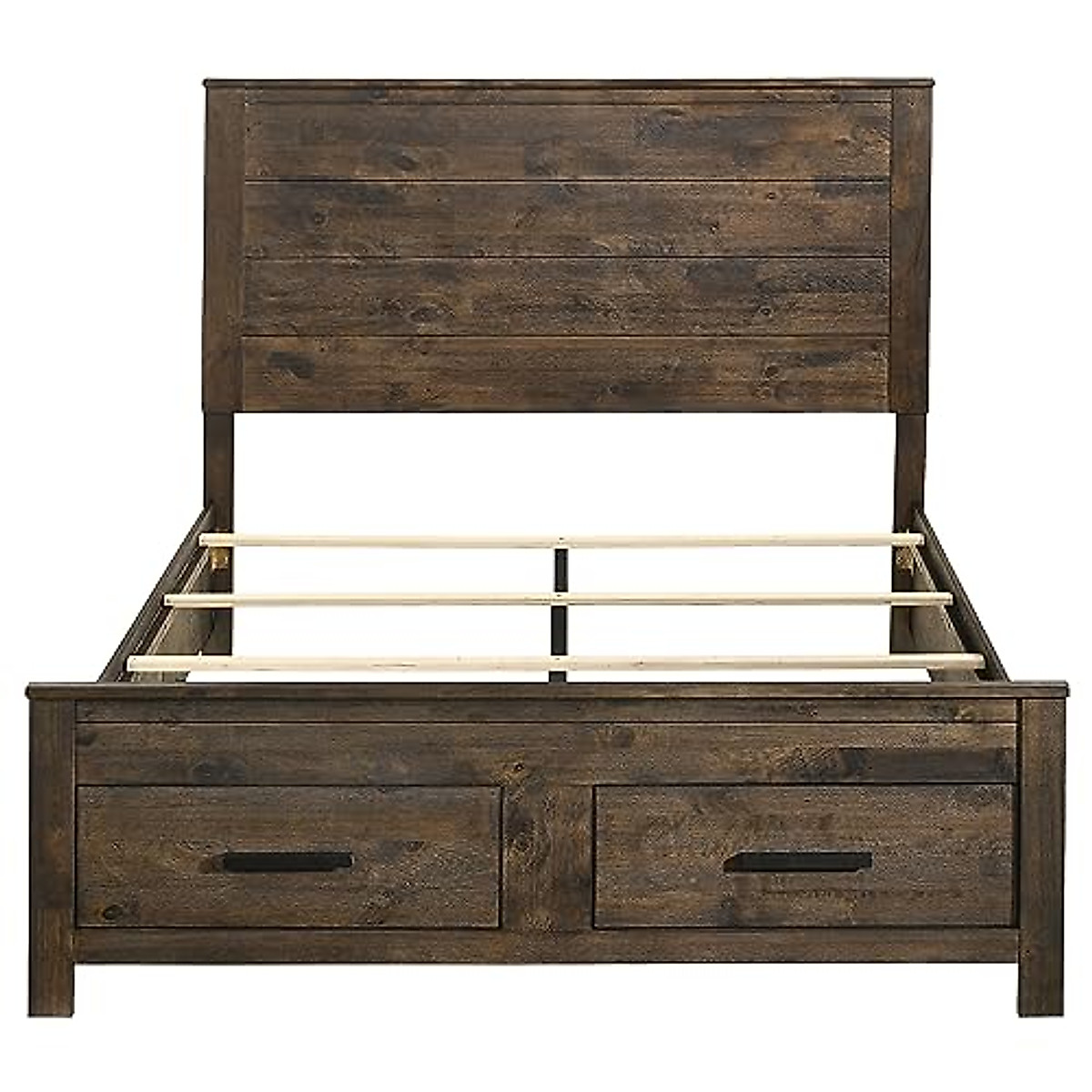 Coaster Home Furnishings Woodmont California King Storage Bed Rustic Golden Brown