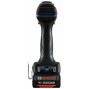 BOSCH GSB18V-535CB25 18V EC Brushless Connected-Ready 1/2 In. Hammer Drill/Driver Kit with (2) CORE18V® 4 Ah Advanced Power Batteries