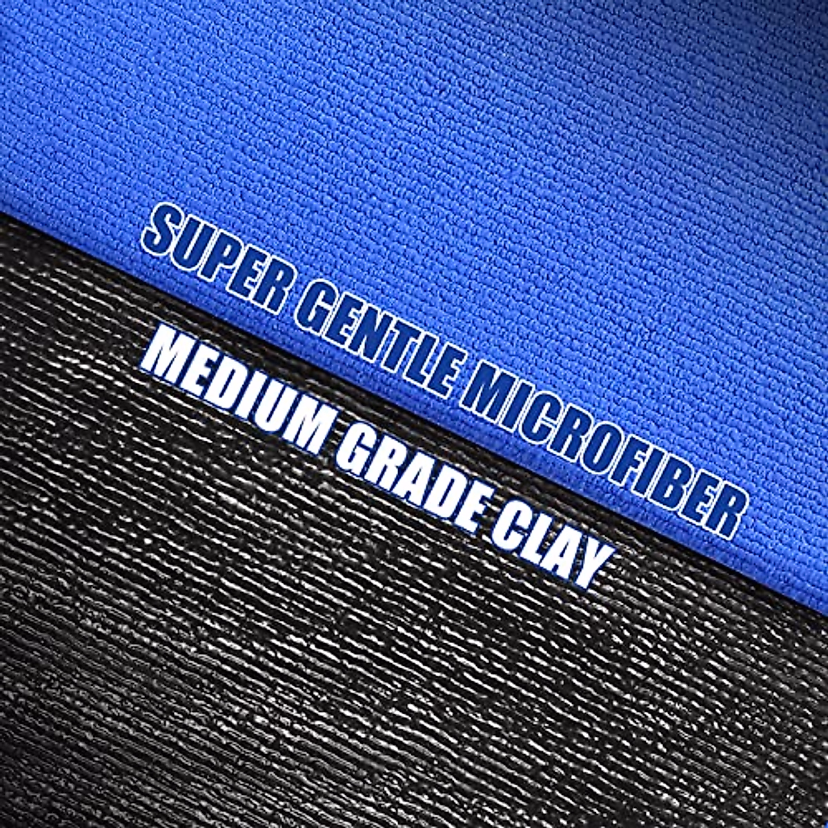 GMISUN Clay Mitt, 2 Pack Clay Bar Mitt for Car Detailing, Medium Grade Magic Car Wash Mitt Auto Detailing, Scratch Free and Paint Safe for Car Detailing Cleaning Polishing Paint, Glass, Wheels