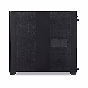 Lian Li O11 Air Small Case - Mini ITX - Mesh & Aluminum Panel - include 2 x 140MM PWM fans & 120mm PWM fan - up to 200mm long full ATX PSUs (O11AMX BLACK)
