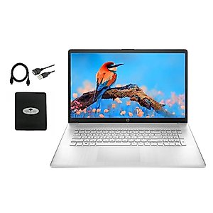 2021 Newest HP 17.3" FHD 1080P IPS Laptop, 11th Gen Intel 4-Core i5-1135G7(up to 4.2 GHz), 12GB DDR4-3200MHz, 512GB PCIe SSD, Intel Iris Xe Graphics, WiFi, HDMI, Webcam, Win10 S, w/GM Accessories