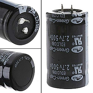 6PCS Super Capacitor 2.7V 500F 35X60mm Suitable for Automotive Rectifiers Super Farad Capacitor