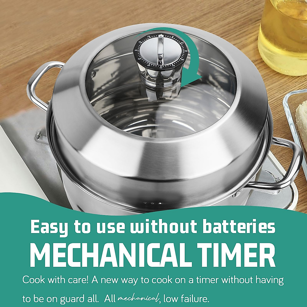 Vigamimn Canning Pot-Canning supplies starter kit, Stainless Steel Canning Tool Kit, Water bath canner with rack for canning