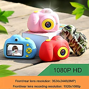 #638h83 1080P Hd Children Digital Camera Selfie Photographic Machine 8Mp Camera