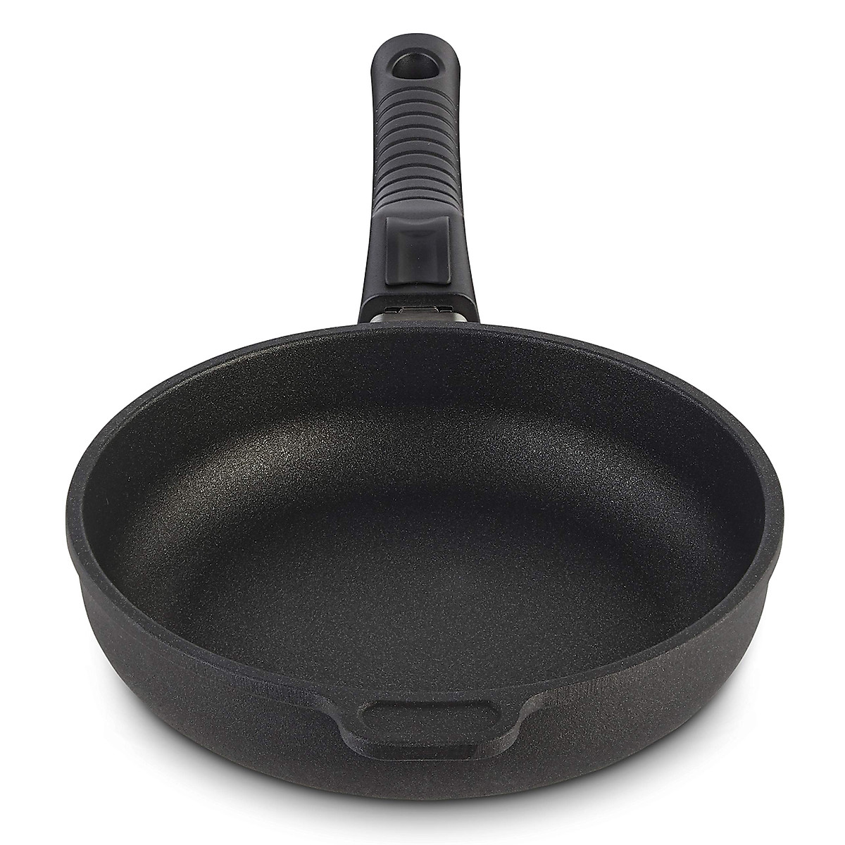Ozeri Professional Series Hand Cast Ceramic Fry Pan with Removable Handle, 100% Made in Germany and Free of GenX, PFBS, Bisphenols, APEO, PFOS, PFOA, NMP and NEP